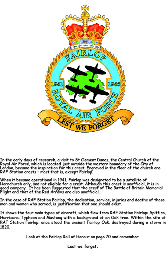 RAF Station Fairlop – Fairlop Plain Times